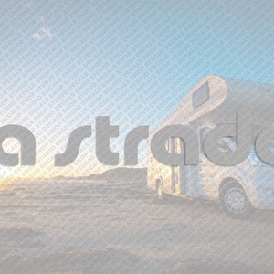 La Strada Logo Decal Sticker Reproduction - Etsy