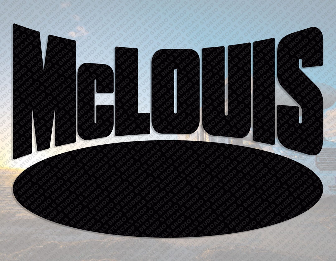 Mclouis Logo Decal Sticker Reproduction - Etsy