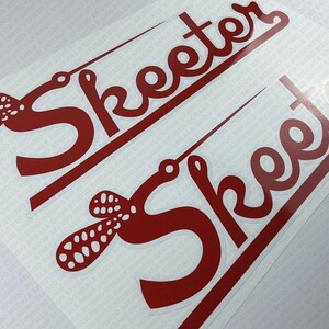 Skeeter Boat Logo V1 Decal Set of 2 X 20" - Etsy