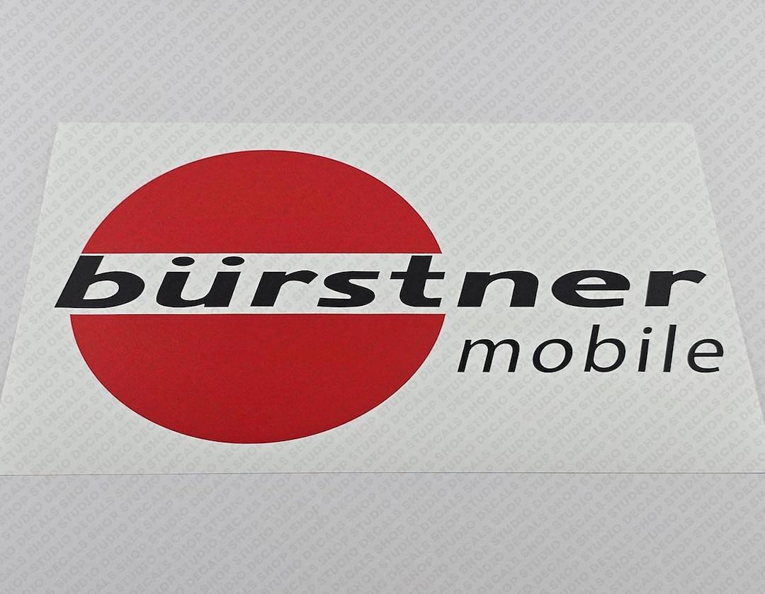 Burstner Mobil Decal Sticker Reproduction - Etsy