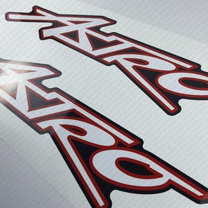 Astro Boat Logo Decals Set of 2 - Etsy