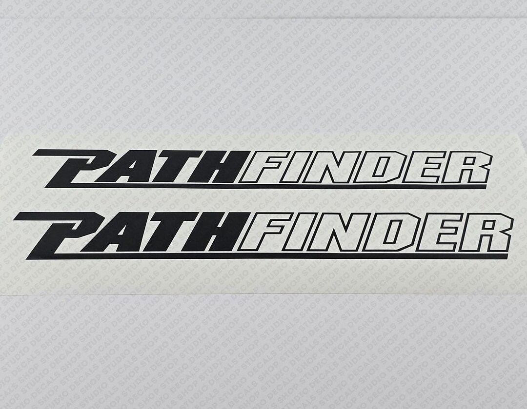 Pathfinder Boat Logo Decal Set of 2 X 18" - Etsy