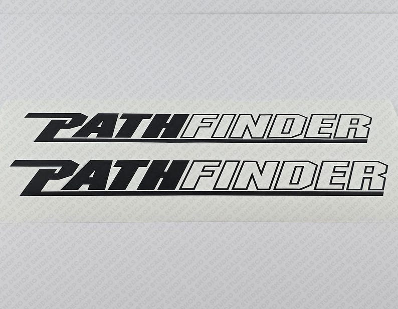 Pathfinder Boat Logo Decal Set of 2 X 18" - Etsy