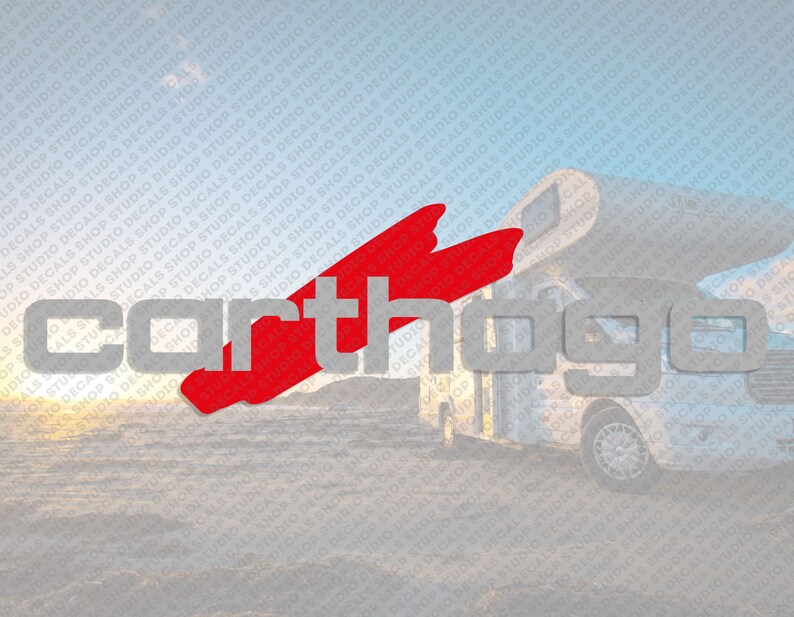 Carthago Logo Decal Sticker Reproduction - Etsy