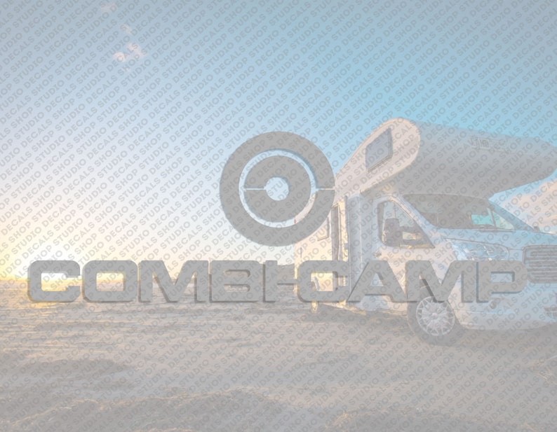 Combi-camp Logo Decal Sticker Reproduction | Etsy
