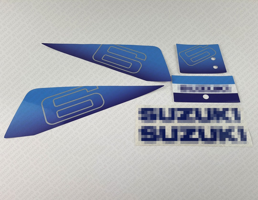 Suzuki DT6 6hp Two Stroke Outboard Engine Decals Sticker Set ...