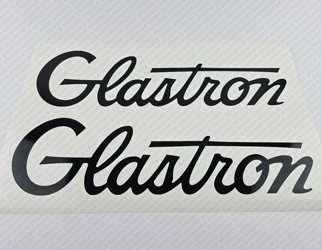 Glastron Boat Logo 1964 Decals Set of 2 X 18" - Etsy