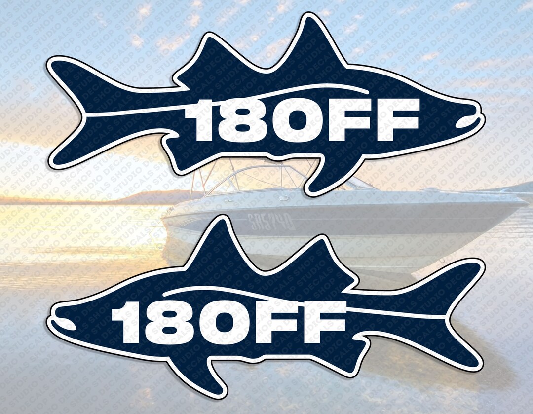Sea Fox 180FF Boat Logo Decal Set of 2 X 10.75" - Etsy