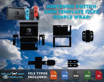 Nintendo Switch Skin Cut File | Etsy