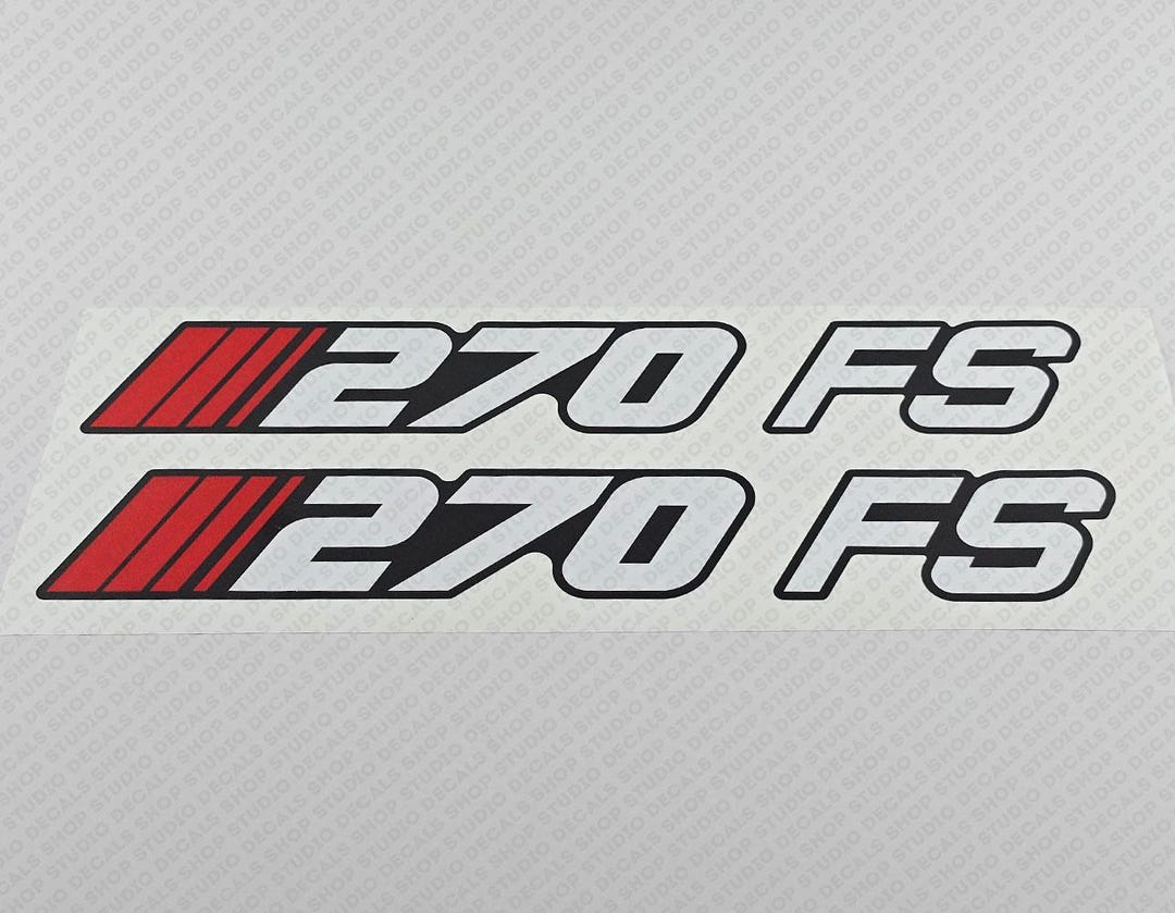 Stratos 270 FS Boat Logo Decal Set of 2 X 16.5" - Etsy