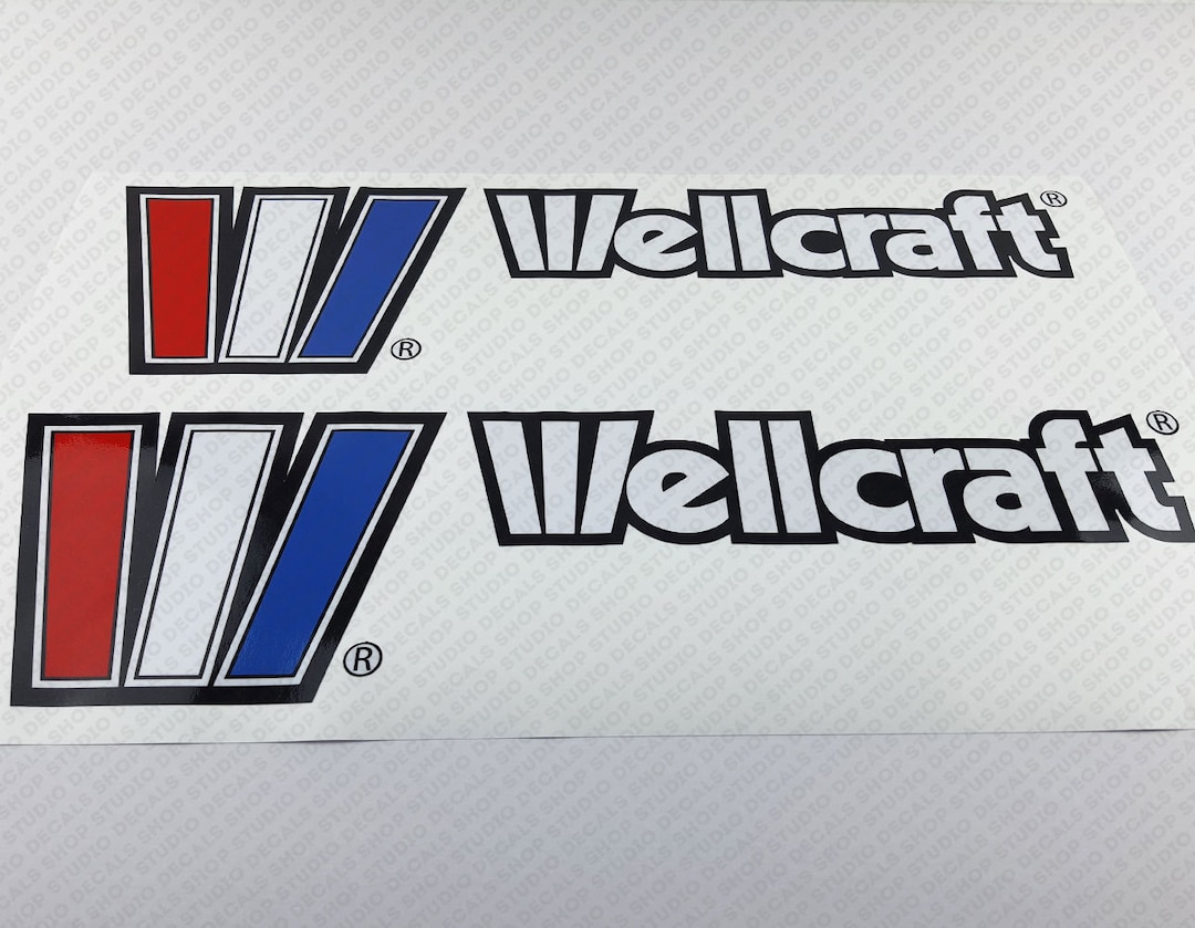 Wellcraft Boat Logo V1 Decal Set of 2 X 21" - Etsy
