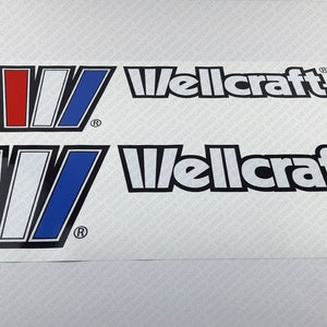 Wellcraft Boat Logo V1 Decal Set of 2 X 21" - Etsy