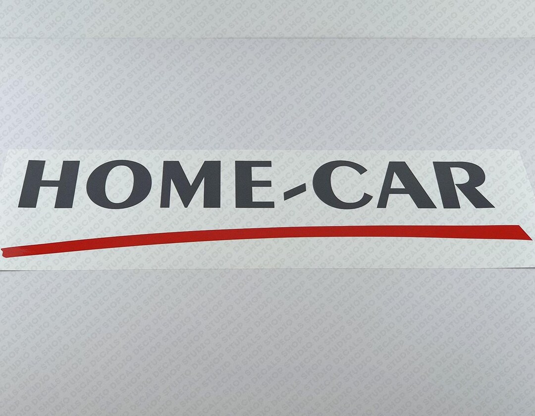 Home-car Logo 66cm Decal Sticker Reproduction - Etsy Canada