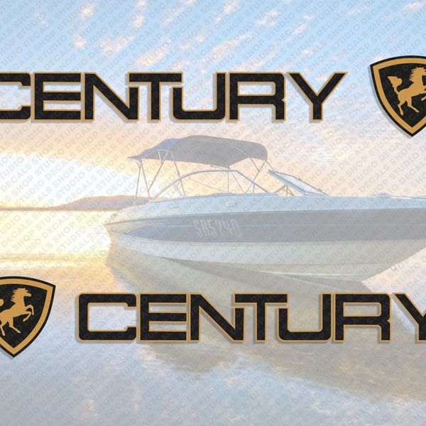Century Boat Decals - Etsy