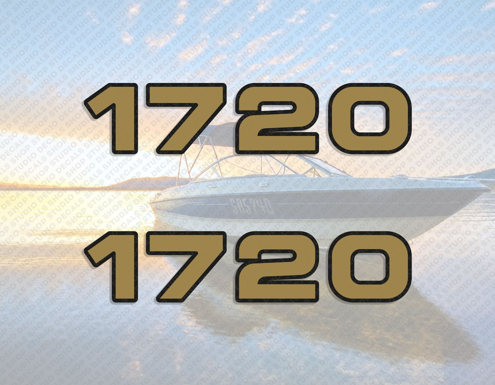 Key West Sportsman 1720 Boat Decal Set of 2 X 6.5" - Etsy