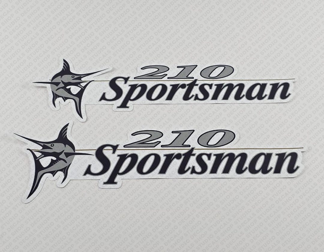 Wellcraft 210 Sportsman Boat Decal Set of 2 X 14" - Etsy