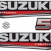 Suzuki DF20 20hp Four Stroke 2010 2013 Outboard Engine Decals Sticker ...