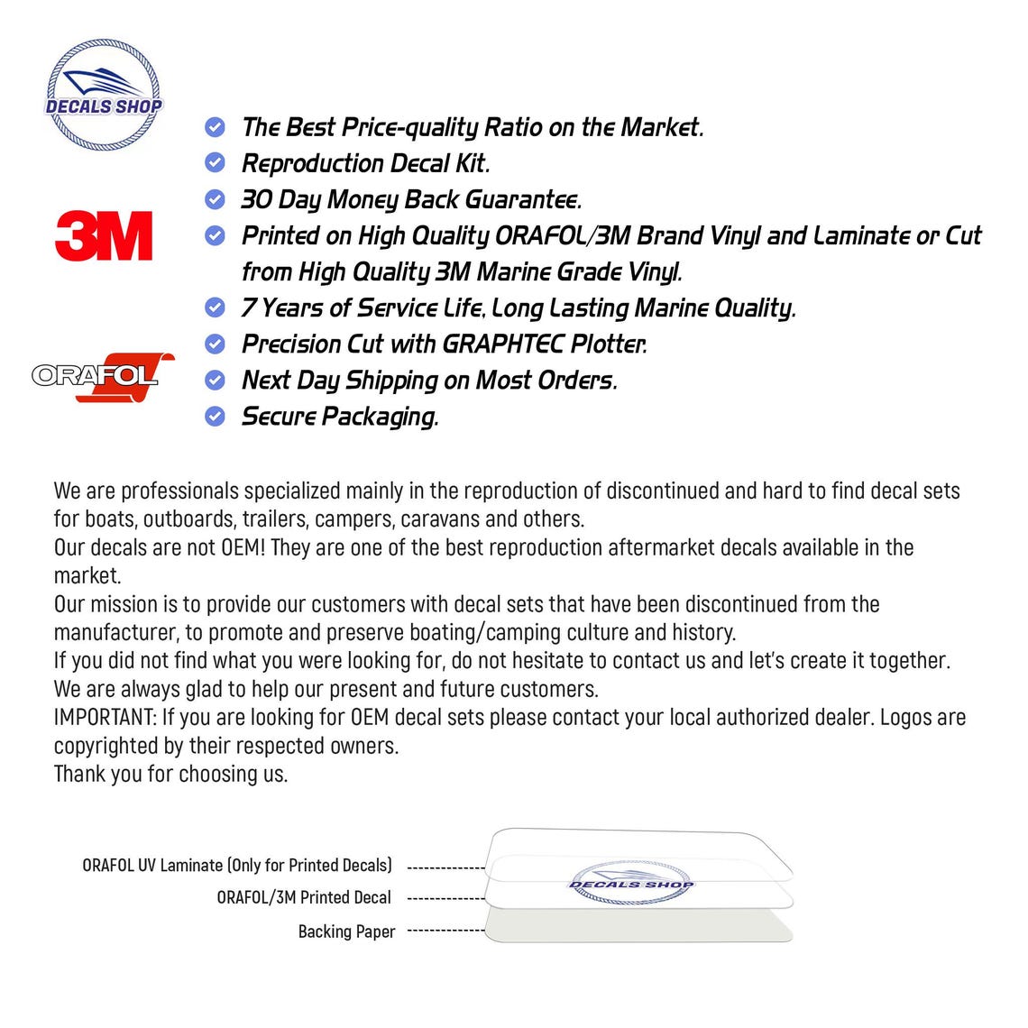 Tohatsu 15 HP Four Stroke Efi Outboard Engine Decals Sticker Set ...