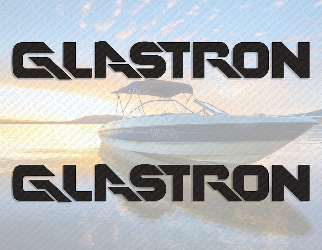 Glastron Boat Logo Decals Set of 2 - Etsy Australia