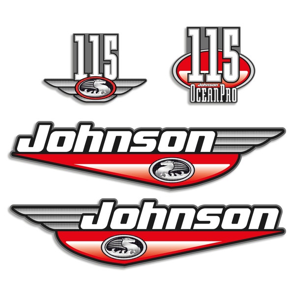 Johnson Outboard Decals - Etsy