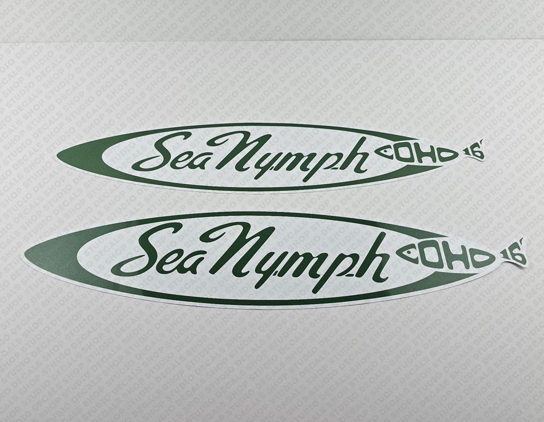 Sea Nymph Soho 16 Boat Logo Decal Set of 2 X 25" - Etsy