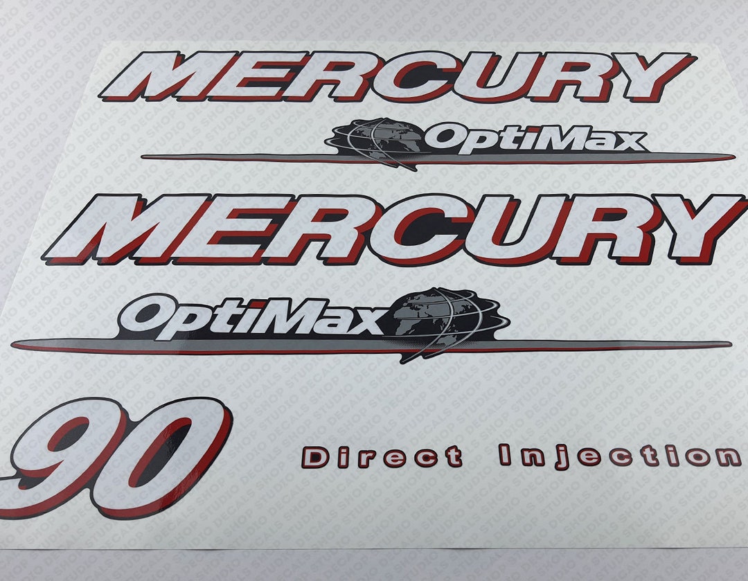 Mercury 90 HP Two Stroke Optimax DI 2006 - 2012 Set Outboard Engine ...