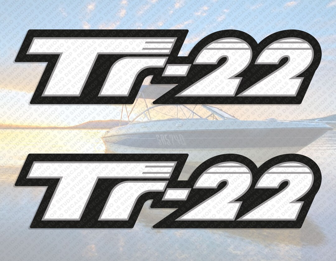 Triton Boat TR-22 Decal Set of 2 X 10.5" - Etsy