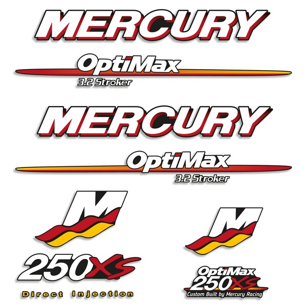 Mercury Racing Sticker - Etsy