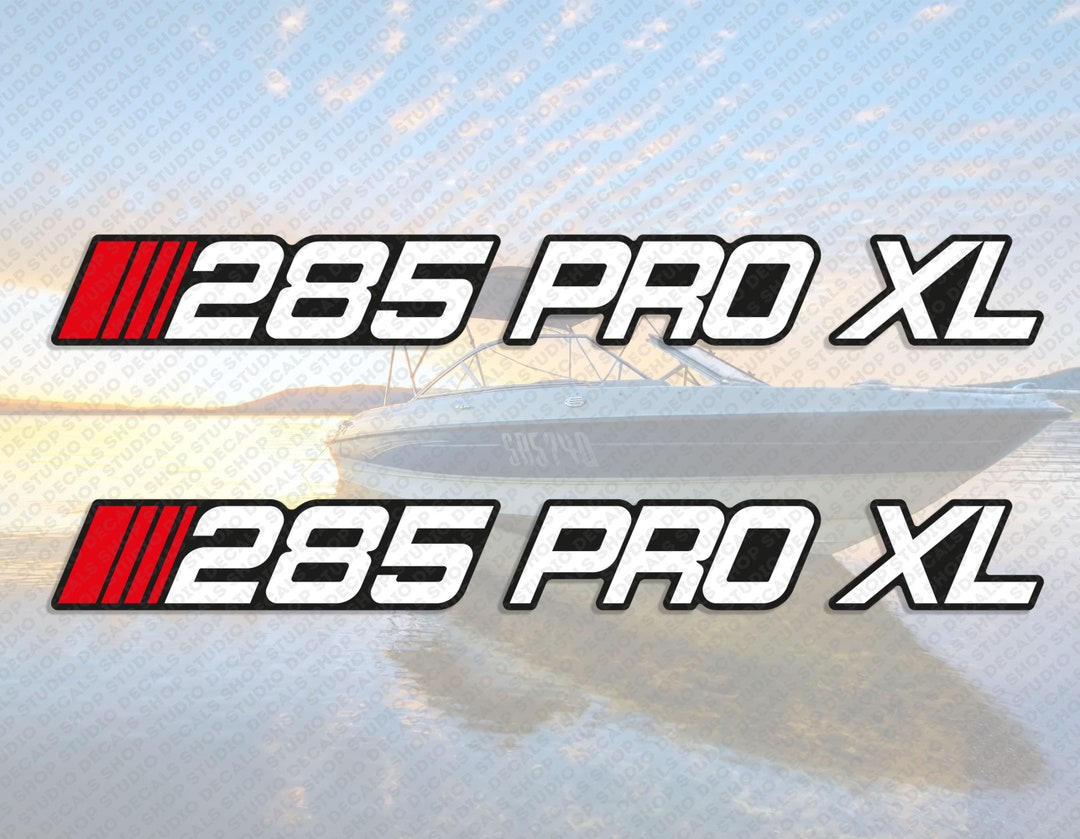 Stratos 285 Pro XL Boat Logo Decal Set of 2 X 24 - Etsy