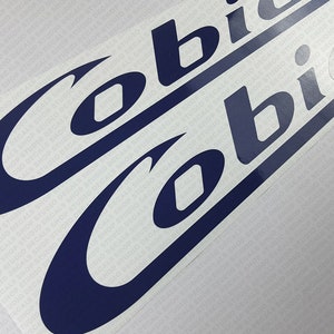 Cobia Boat Logo V2 Decals Set of 2 - Etsy