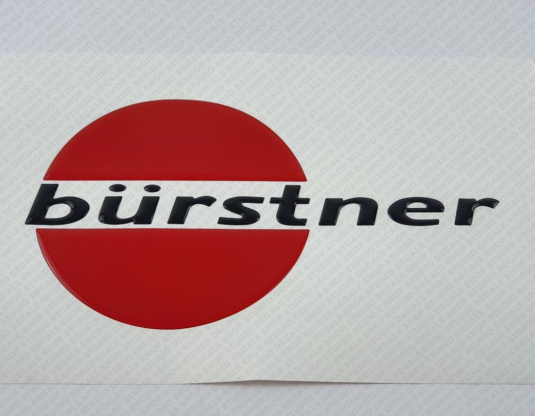 Burstner Logo Raised Domed 3D Decal Sticker Reproduction - Etsy