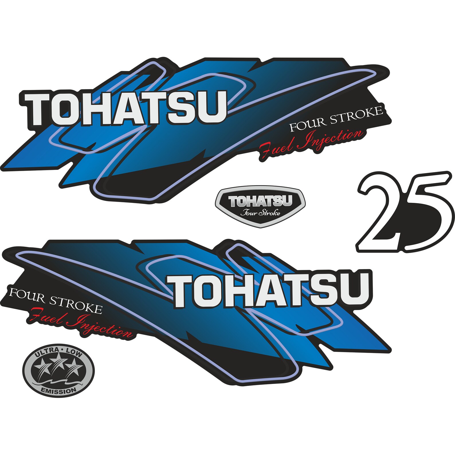 Tohatsu 25 HP Four Stroke Fuel Injection Outboard Engine - Etsy