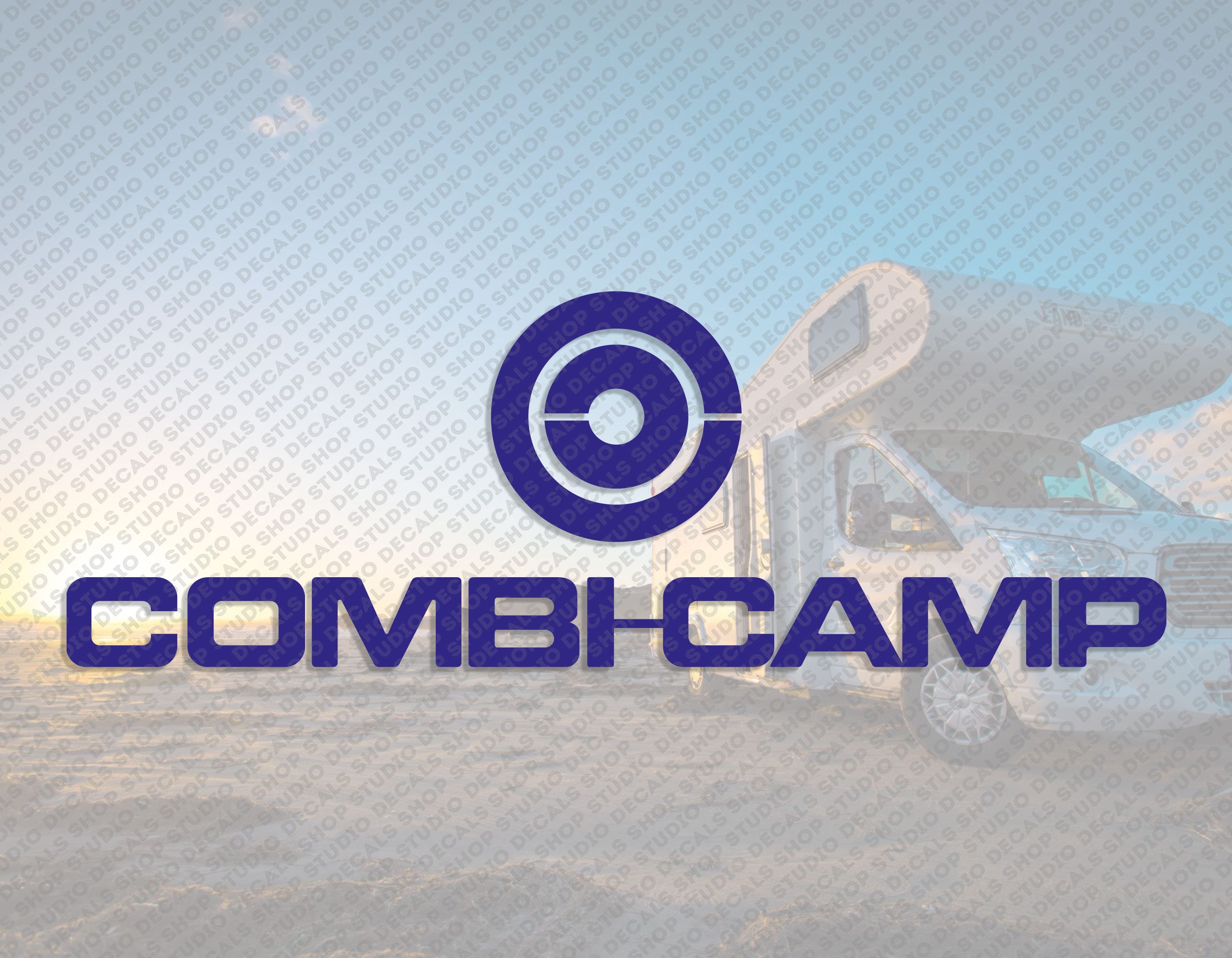 Combi-camp Logo Decal Sticker Reproduction - Etsy