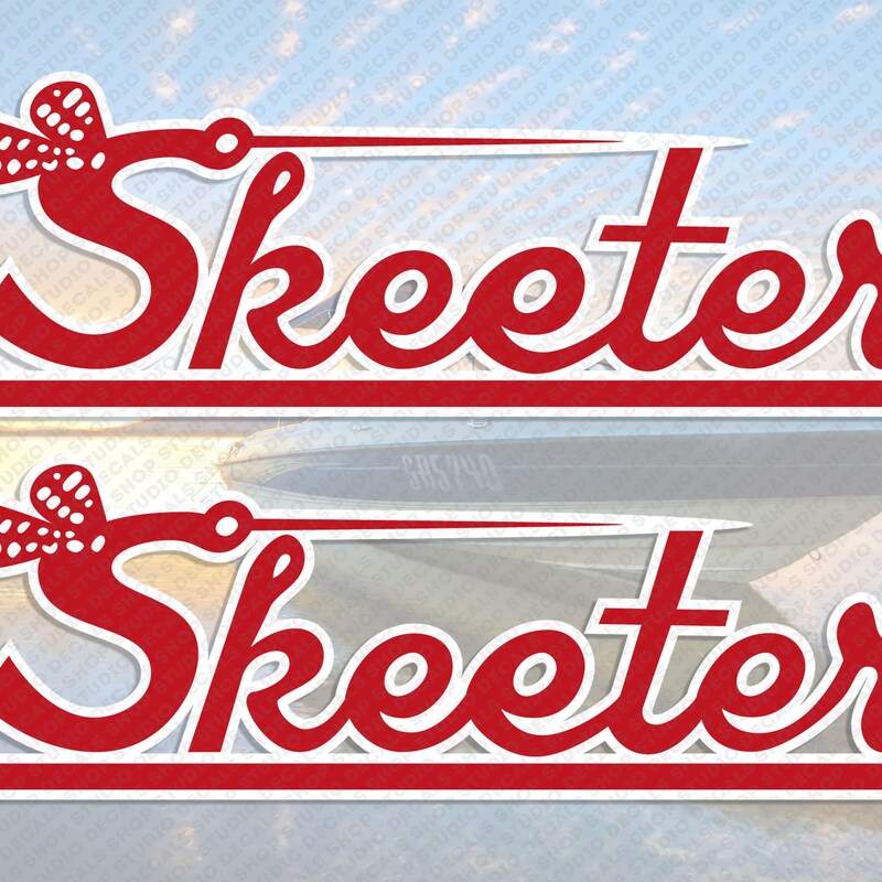 Skeeter Boat Decals - Etsy