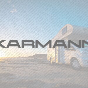 Karmann Logo Decal Sticker Reproduction - Etsy