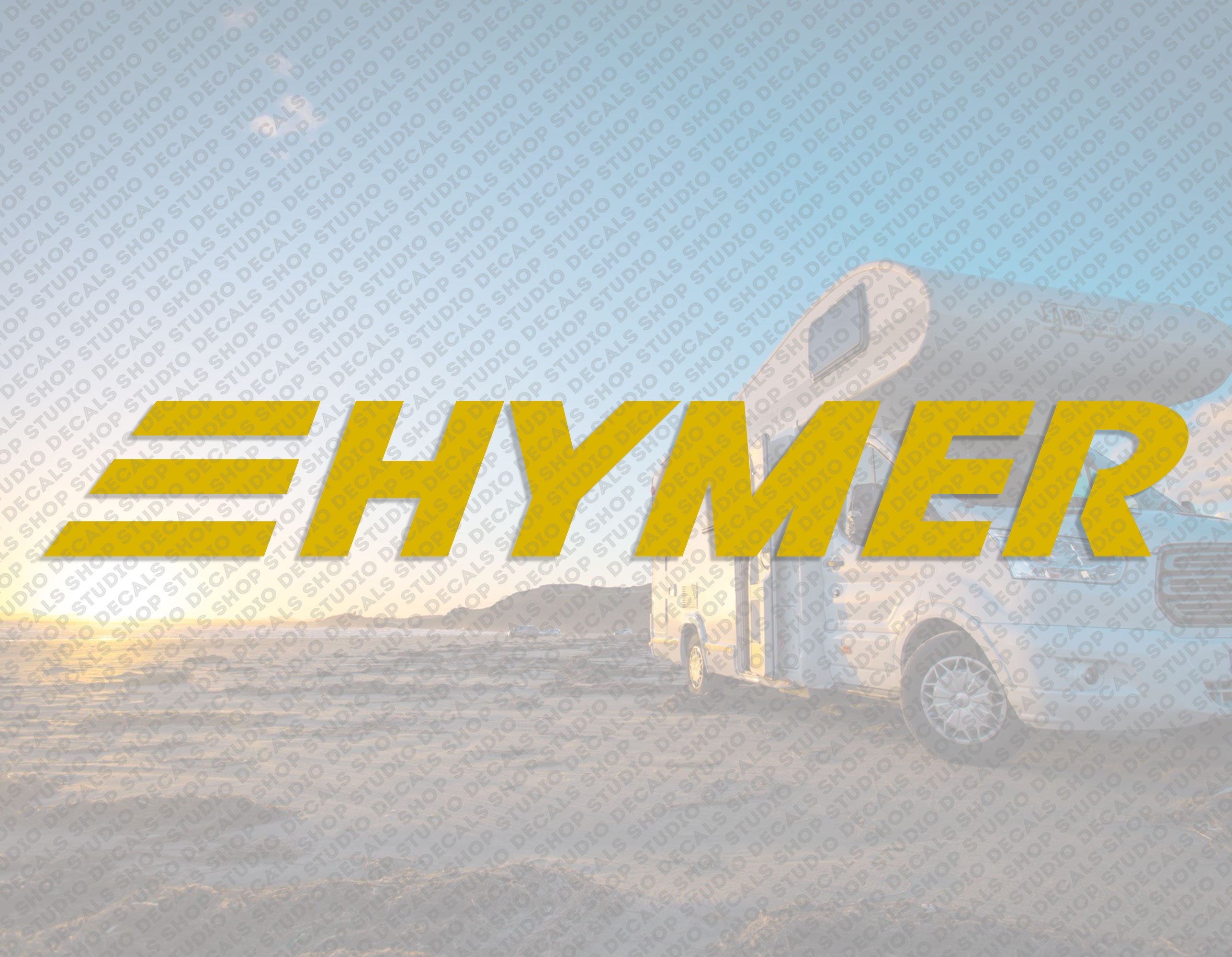 Hymer Logo Decal Sticker Reproduction - Etsy UK