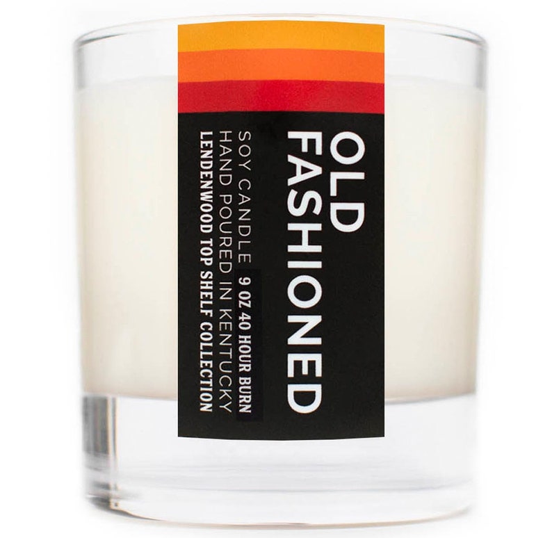 Old Fashioned Bourbon Cocktail Soy Hand Poured Candle 9 - Etsy