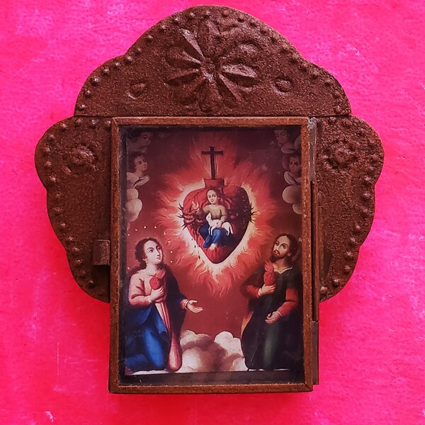Antique Catholic Shadow Box - Etsy