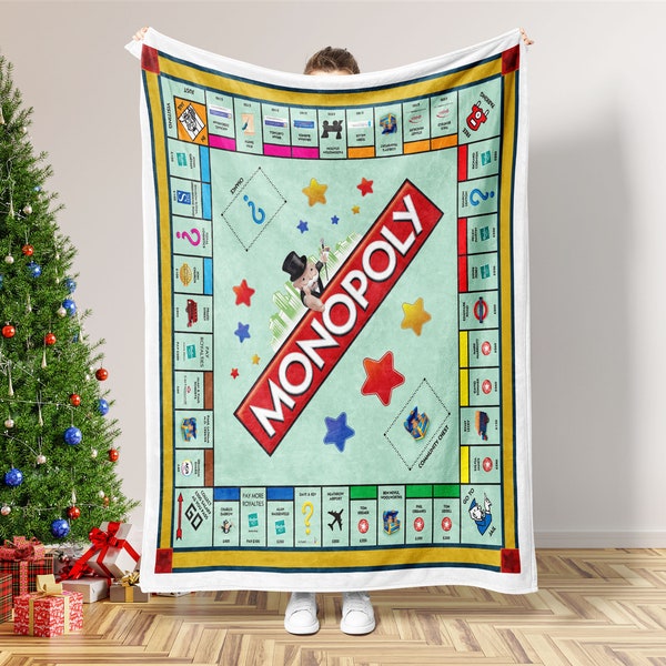Monopoly Game Quilt - Etsy