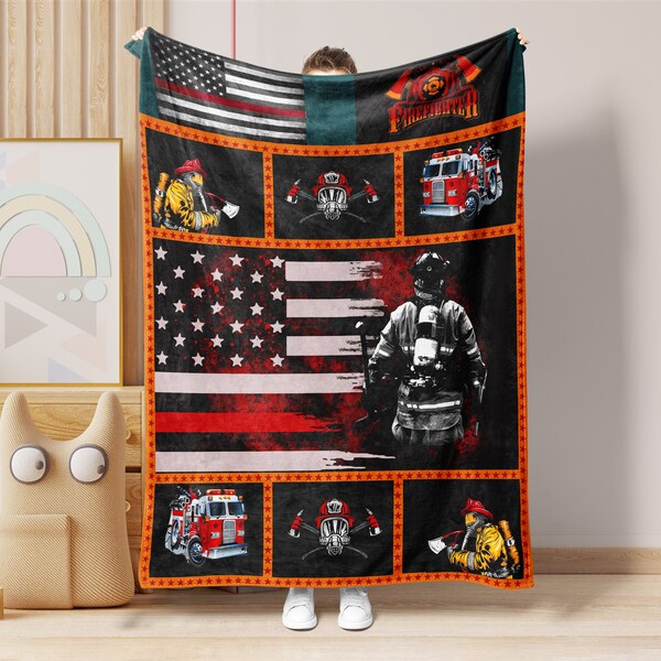 Fireman Blanket - Etsy