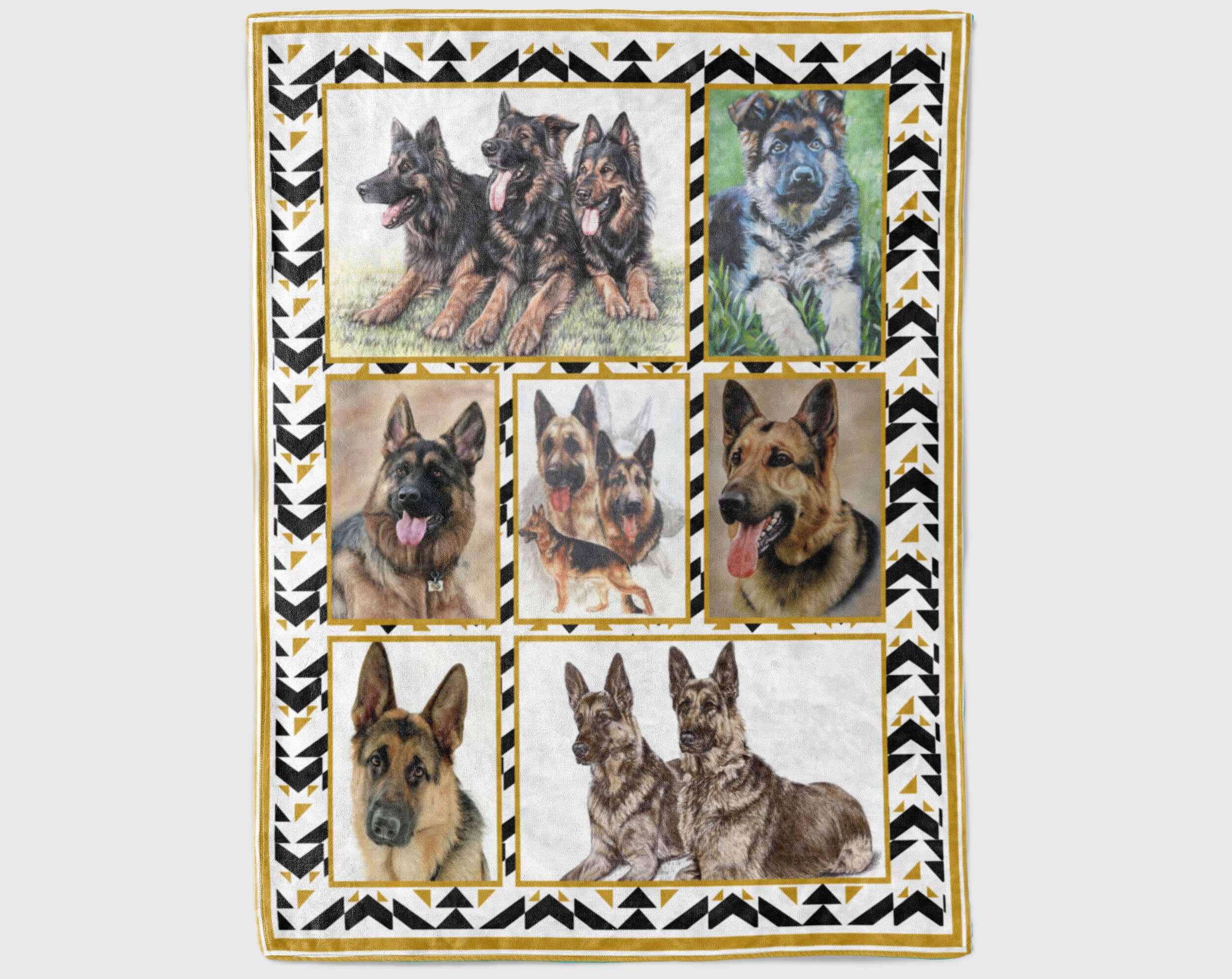 German Shepherd Blanket, German Shepherd Mom Blanket, German Shepherd ...