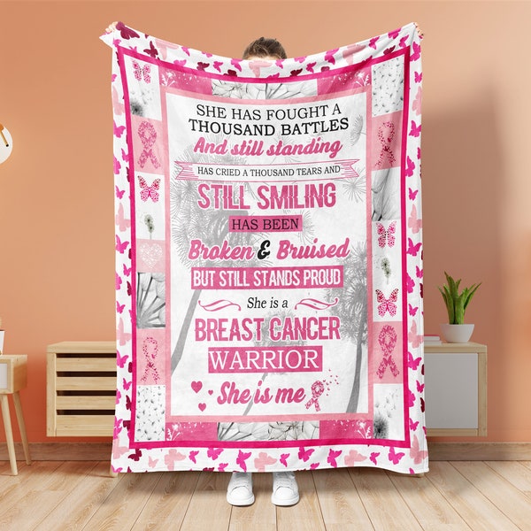 Breast Cancer Quilt - Etsy