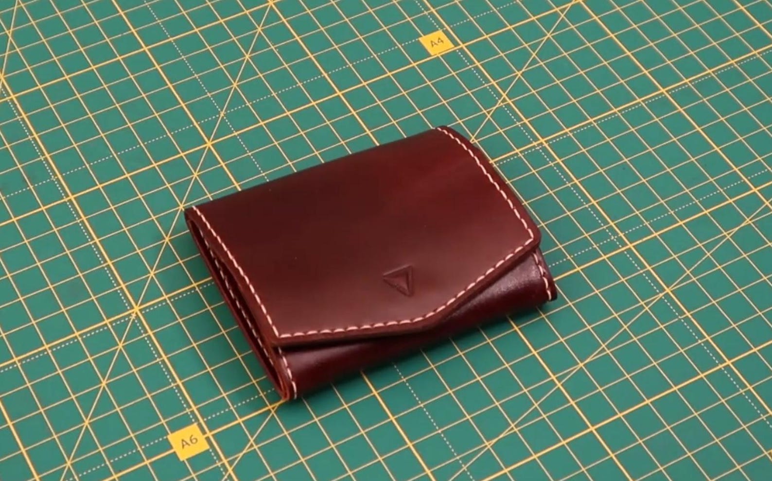 Coin Wallet Pattern Pdf, Leather Coin Wallet Pattern, Leather Coin ...