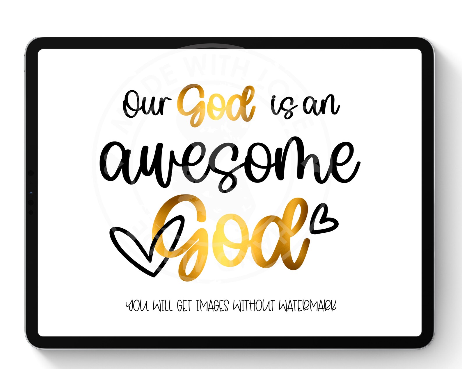 Our God is an Awesome God SVG PNG, Digital Download, Our God is an ...