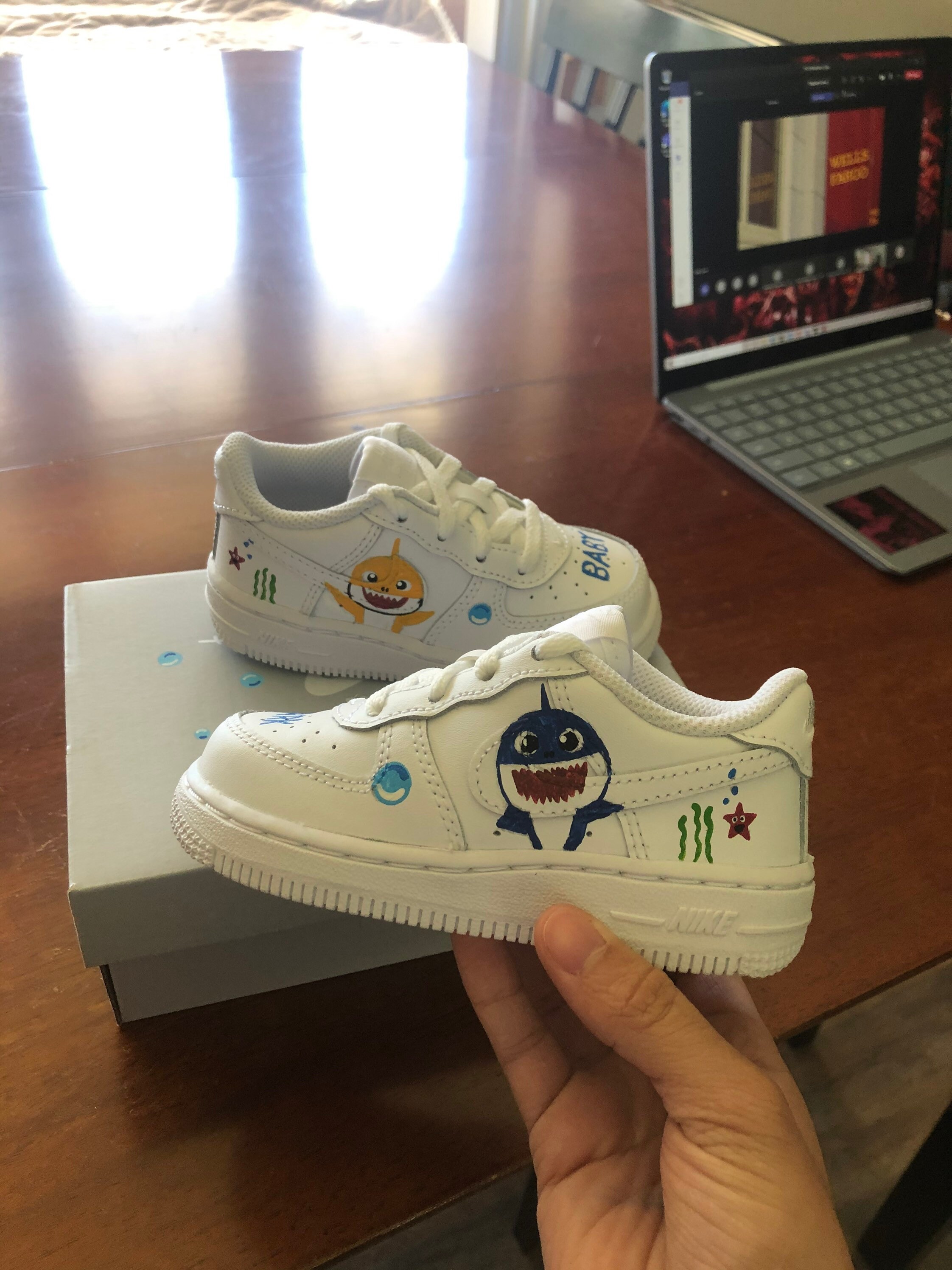 Baby Shark Custom Af1 - Etsy
