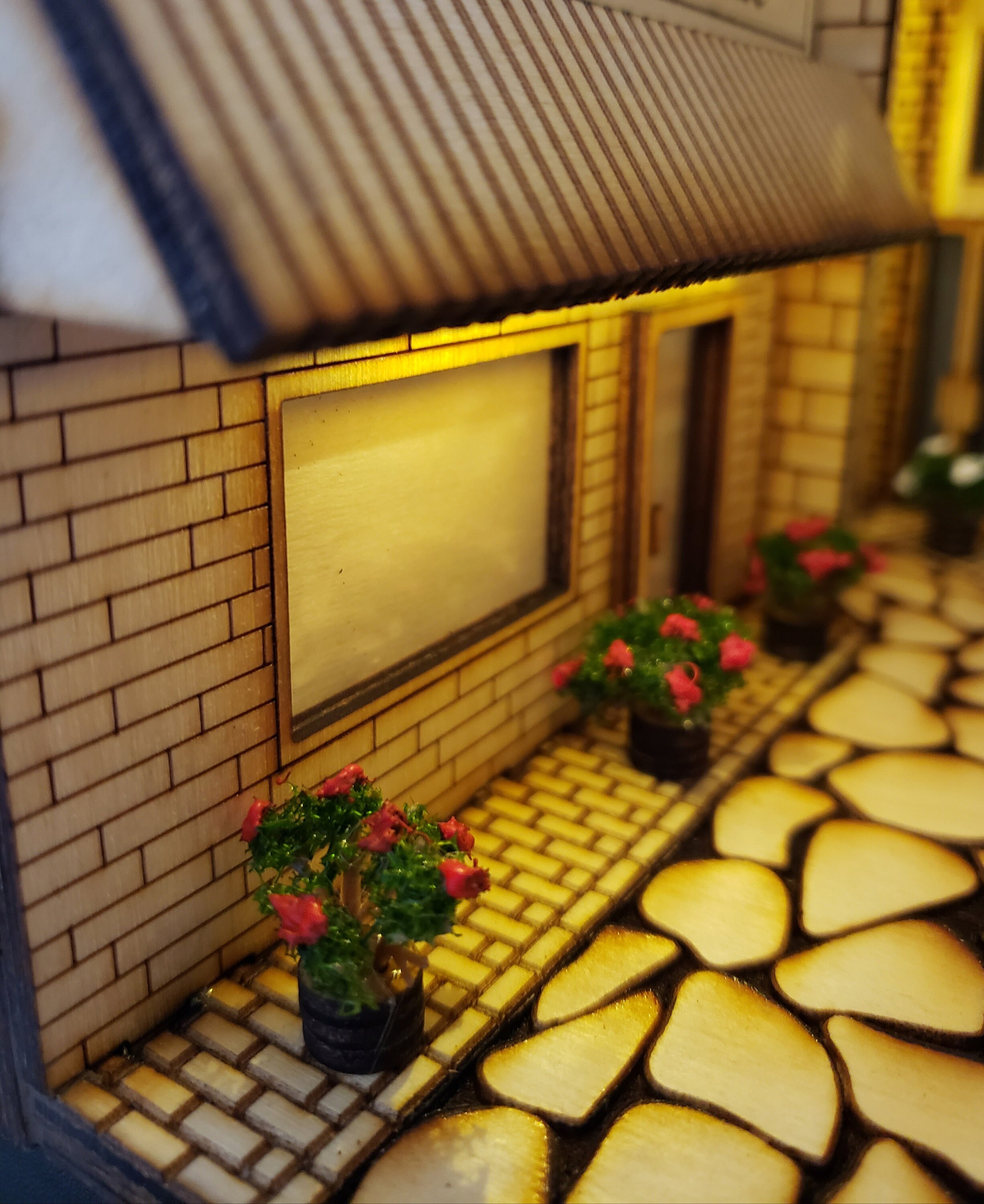 Book Nook Alley USA Bookshelf Insert Diorama - Customizable - Etsy