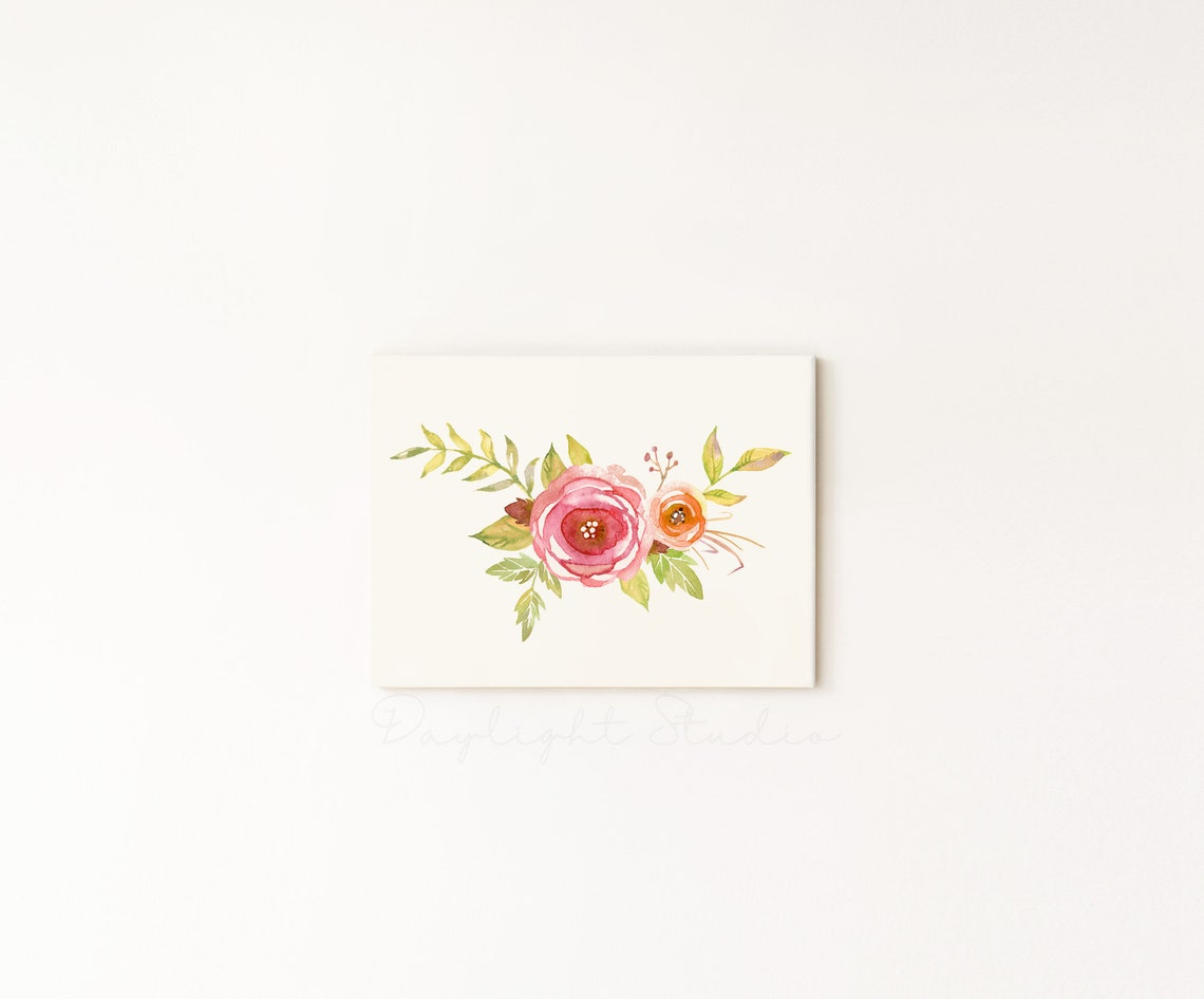 4x6 Artwork Canvas Mockup Wall Art Canvas Mockup Simple | Etsy