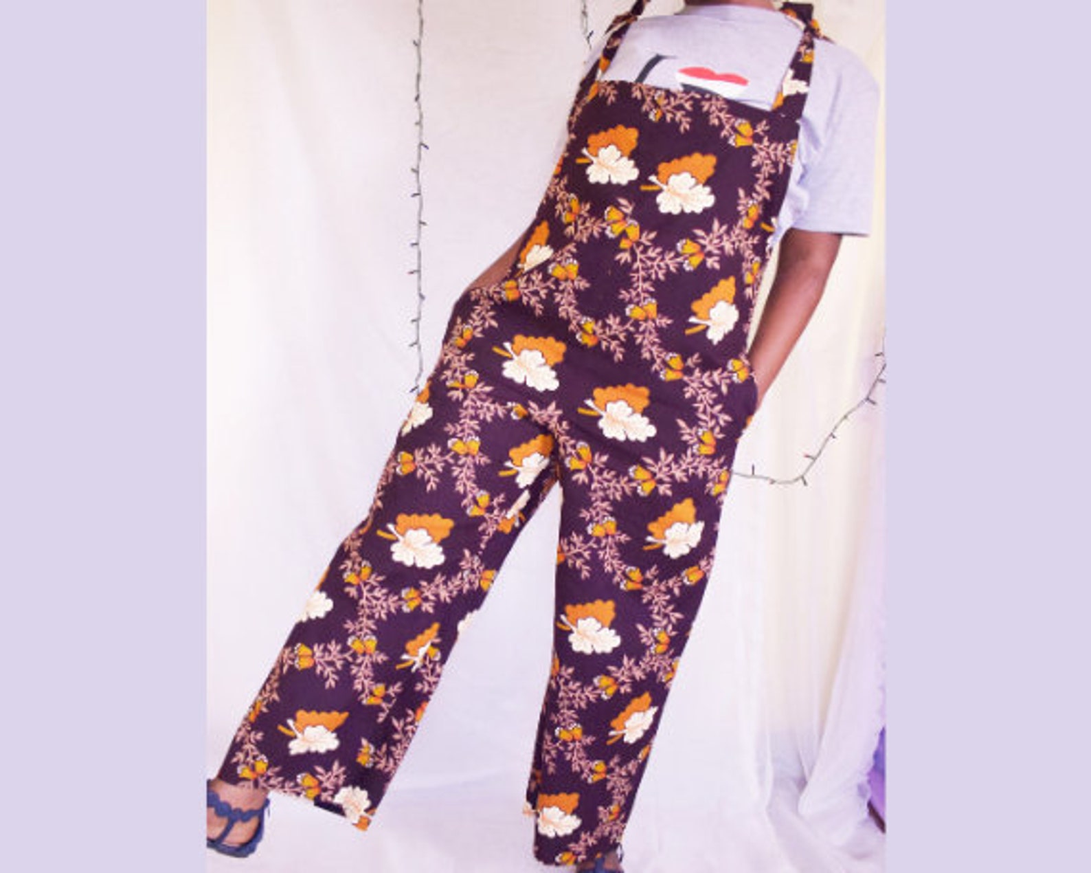 Womens Dungarees Sewing Pattern, Loose Dungarees Pattern for Sewing for ...