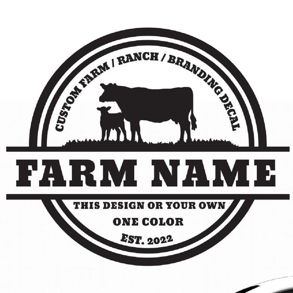 Farm Decals - Etsy