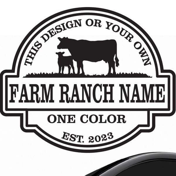 Farm Decals - Etsy